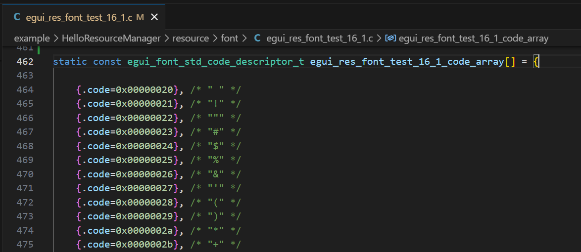 字体生成说明 — EmbeddedGUI 1.0.0 documentation